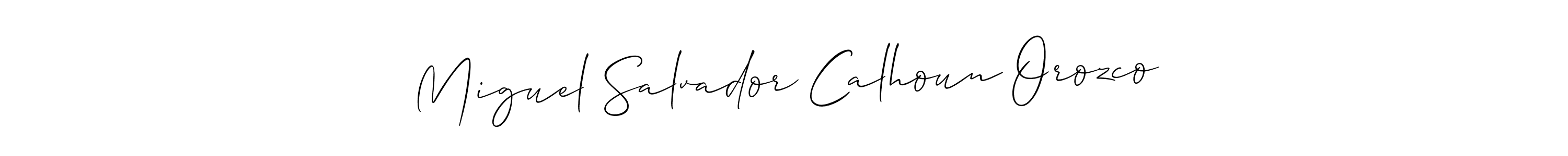 72+ Miguel Salvador Calhoun Orozco Name Signature Style Ideas | Ideal ...