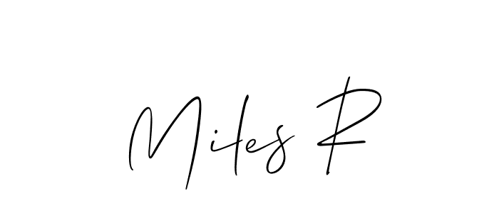 95+ Miles R Name Signature Style Ideas | Awesome Autograph