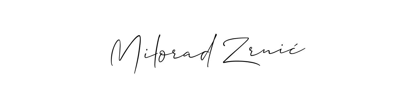 75+ Milorad Zrnić Name Signature Style Ideas | Fine Digital Signature
