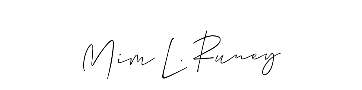 73+ Mim L. Runey Name Signature Style Ideas | Special eSignature