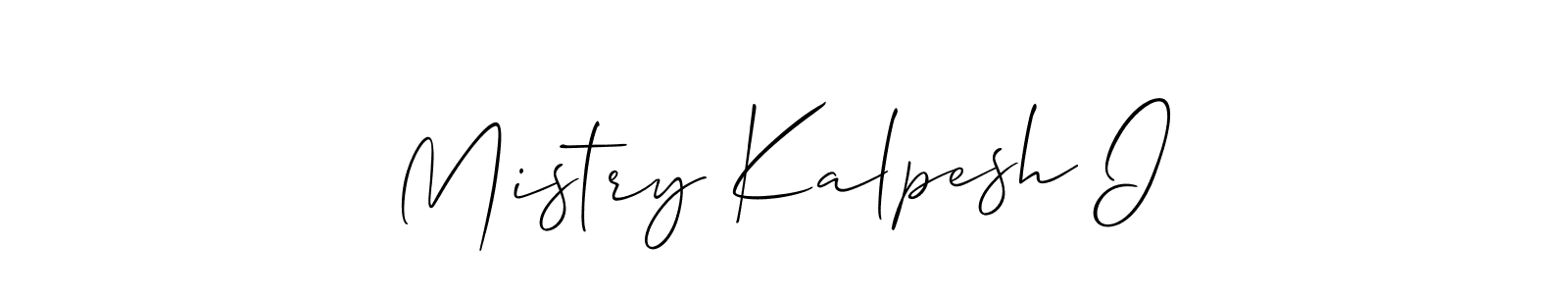 86+ Mistry Kalpesh I Name Signature Style Ideas | Free Online Autograph