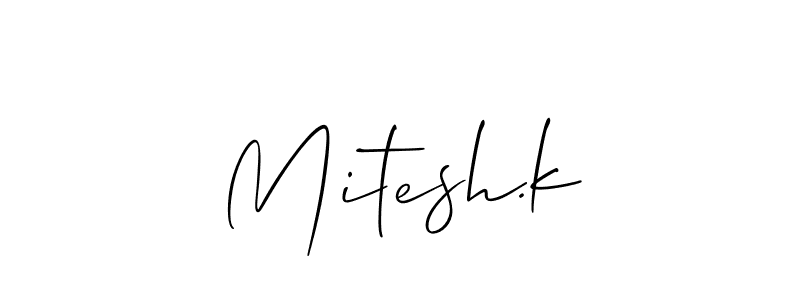 71+ Mitesh.k Name Signature Style Ideas | Cool Electronic Signatures