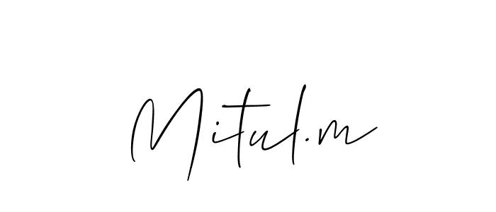 70+ Mitul.m Name Signature Style Ideas | Outstanding Electronic Sign