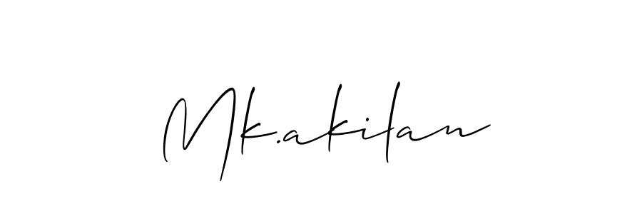 71+ Mk.akilan Name Signature Style Ideas | Fine Name Signature