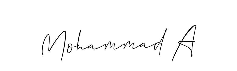 95+ Mohammad A Name Signature Style Ideas | Super E-Sign
