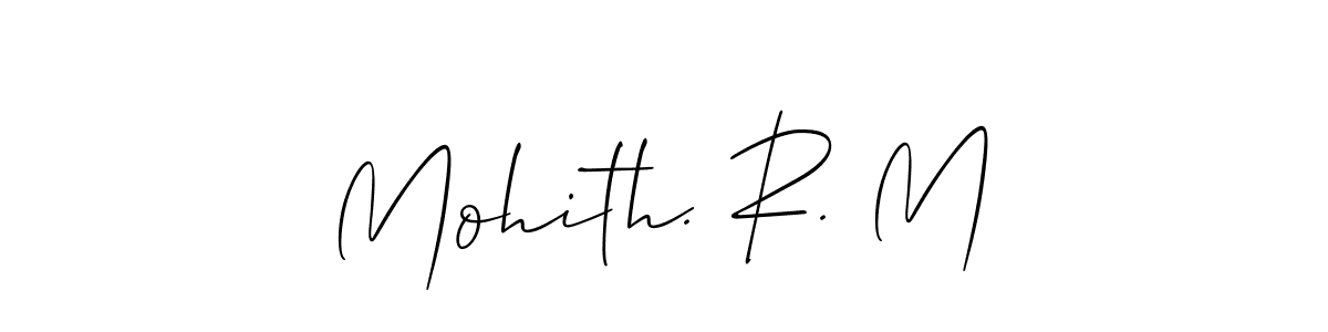 99+ Mohith. R. M Name Signature Style Ideas | Wonderful Autograph