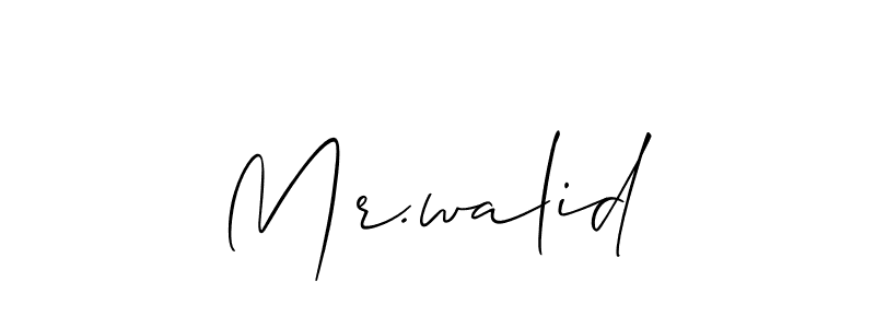71+ Mr.walid Name Signature Style Ideas | Unique Name Signature