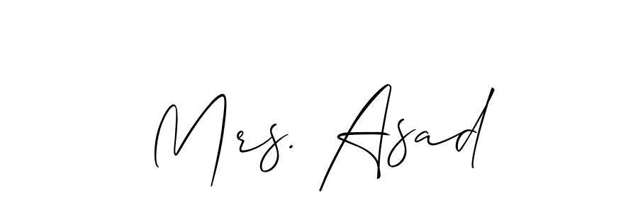 99+ Mrs. Asad Name Signature Style Ideas | New eSign