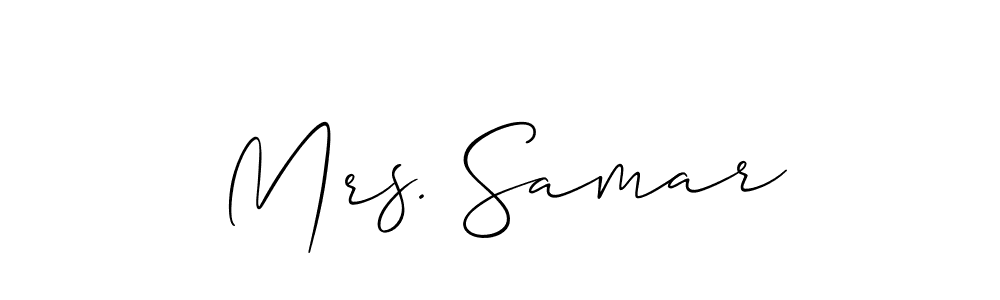 74+ Mrs. Samar Name Signature Style Ideas | Amazing eSignature