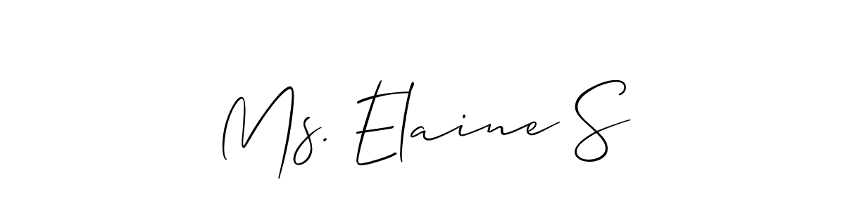 75+ Ms. Elaine S Name Signature Style Ideas | Outstanding Electronic ...