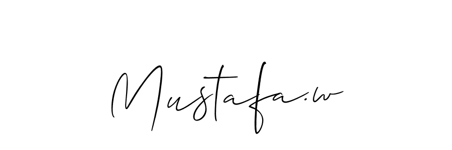 86+ Mustafa.w Name Signature Style Ideas | Super Digital Signature