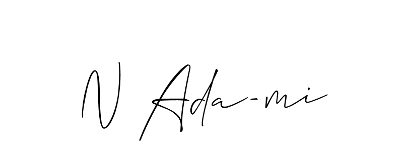 95+ N Ada-mi Name Signature Style Ideas | Free Digital Signature