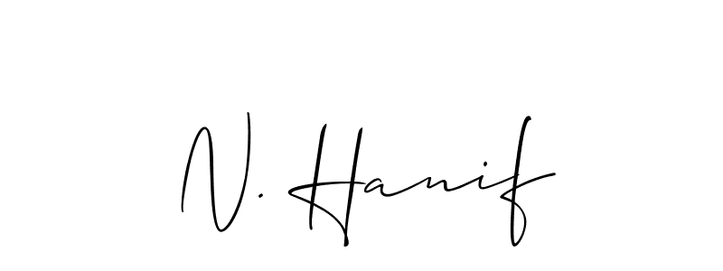 71+ N. Hanif Name Signature Style Ideas | Good Name Signature