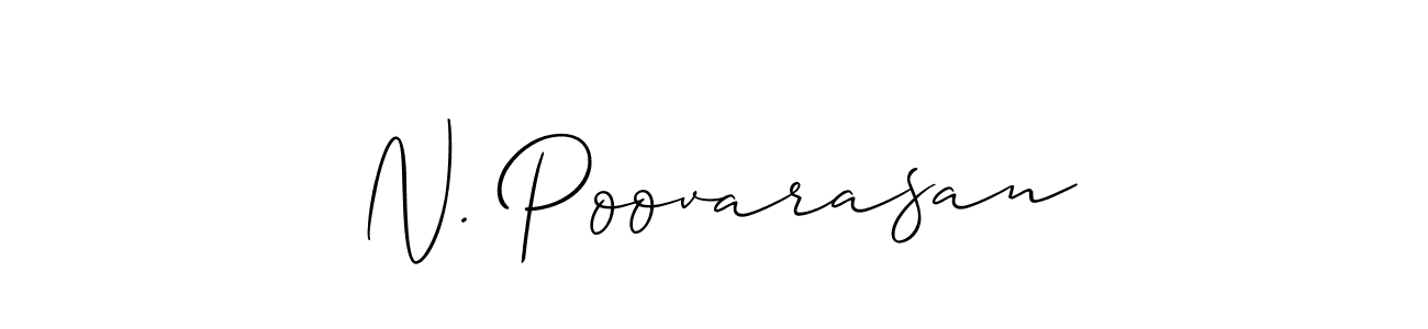 85+ N. Poovarasan Name Signature Style Ideas | Excellent Name Signature