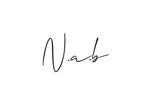 90+ N.a.b Name Signature Style Ideas | Special Online Signature