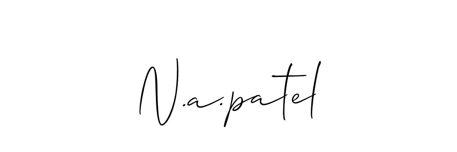 77+ N.a.patel Name Signature Style Ideas | First-Class Name Signature