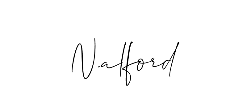 81+ N.alford Name Signature Style Ideas | Outstanding Autograph