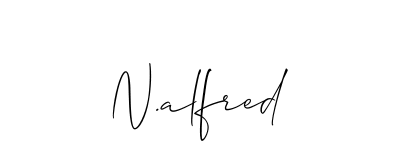 91+ N.alfred Name Signature Style Ideas | Superb Online Signature