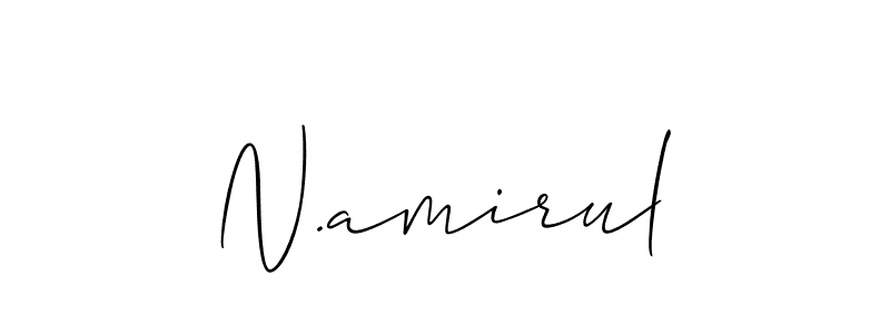 92+ N.amirul Name Signature Style Ideas | Best E-Sign