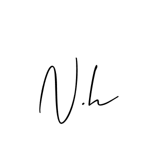 82+ N.h Name Signature Style Ideas | Perfect Online Autograph