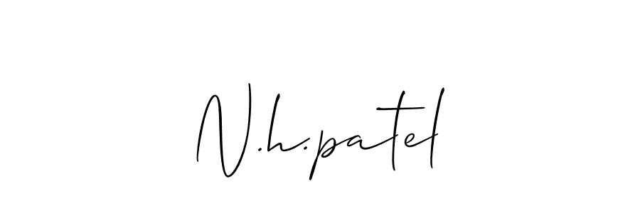 72+ N.h.patel Name Signature Style Ideas | Ultimate Online Autograph