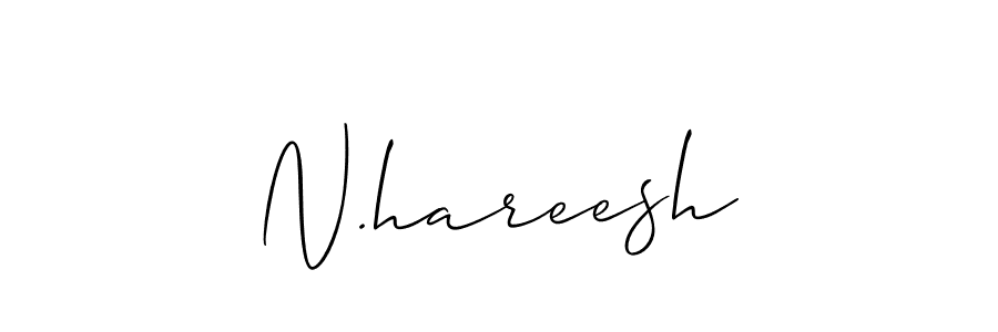 96+ N.hareesh Name Signature Style Ideas | New Autograph