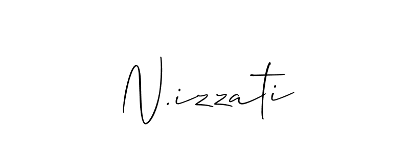 73+ N.izzati Name Signature Style Ideas | Good Autograph
