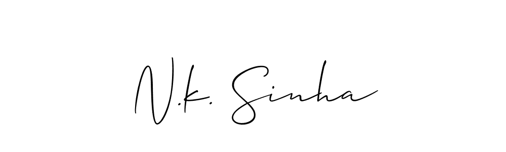 76+ N.k. Sinha Name Signature Style Ideas | Cool Digital Signature
