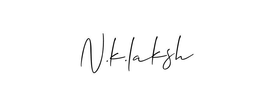 96+ N.k.laksh Name Signature Style Ideas | Creative eSignature