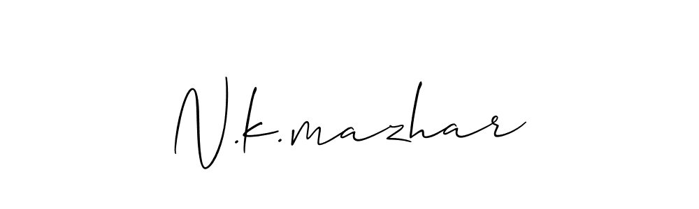 78+ N.k.mazhar Name Signature Style Ideas | Ideal Electronic Signatures