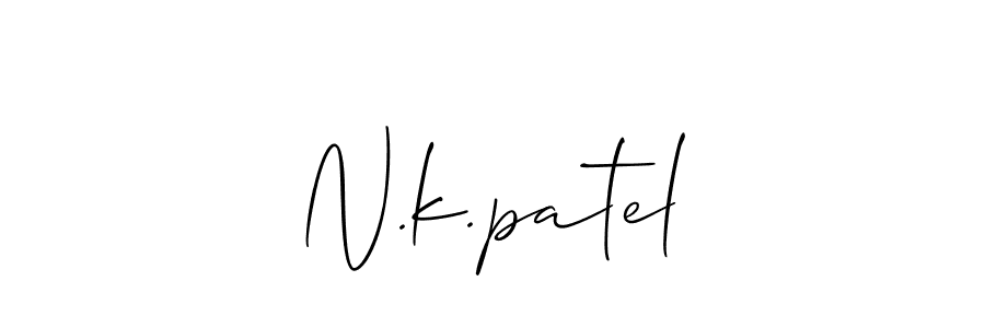 75+ N.k.patel Name Signature Style Ideas | Wonderful eSignature