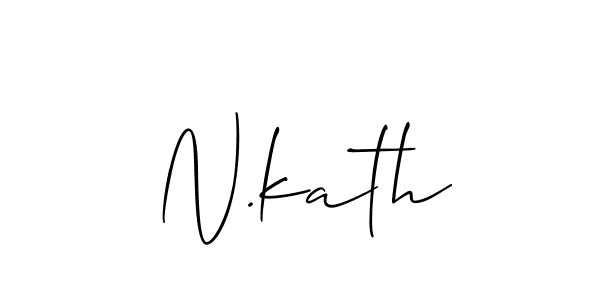 70+ N.kath Name Signature Style Ideas | Creative Electronic Sign