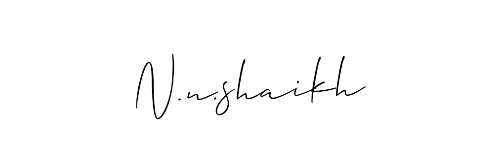74+ N.n.shaikh Name Signature Style Ideas | Excellent Autograph