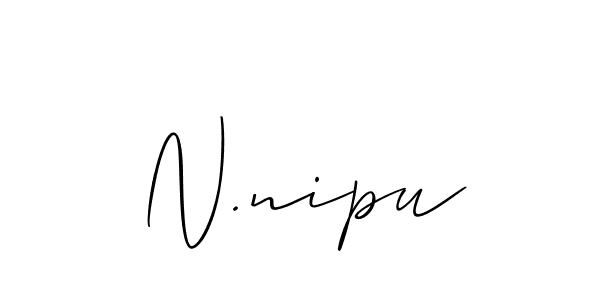 99+ N.nipu Name Signature Style Ideas | Outstanding Electronic Sign