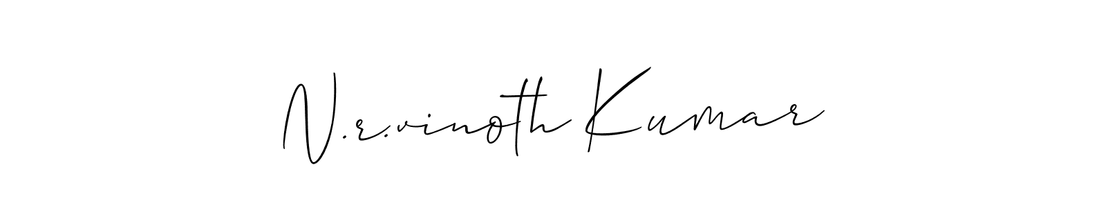 78+ N.r.vinoth Kumar Name Signature Style Ideas | Perfect Electronic Sign