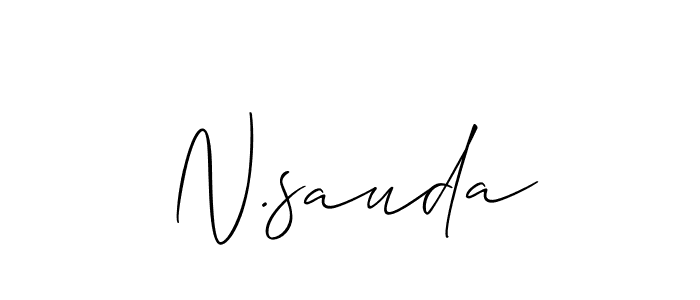 78+ N.sauda Name Signature Style Ideas | New Name Signature