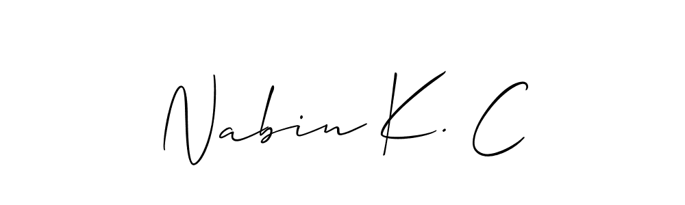 71+ Nabin K. C Name Signature Style Ideas | Good Autograph