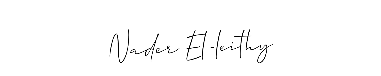100+ Nader El-leithy Name Signature Style Ideas | Ultimate E-Signature