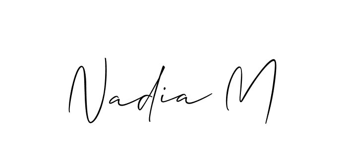 71+ Nadia M Name Signature Style Ideas | Special E-Sign