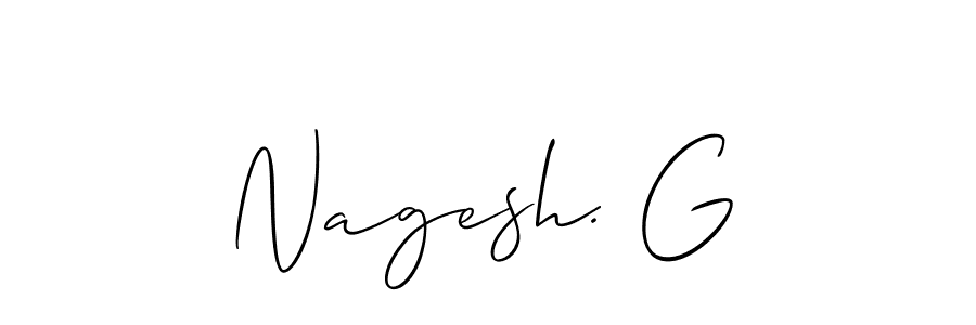 92+ Nagesh. G Name Signature Style Ideas | Special Digital Signature