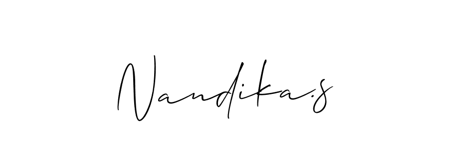 97+ Nandika.s Name Signature Style Ideas | First-Class E-Sign
