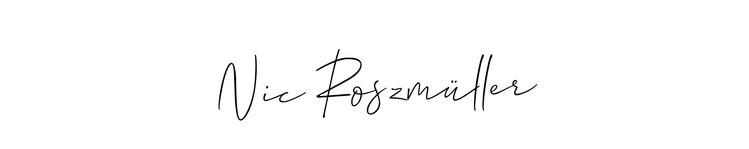 87+ Nic Roszmüller Name Signature Style Ideas | Great eSignature