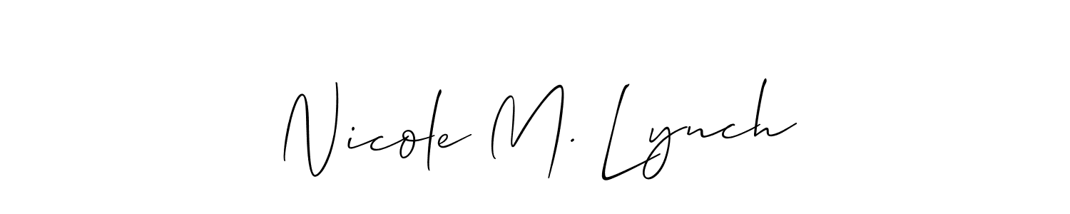 75+ Nicole M. Lynch Name Signature Style Ideas | Latest Name Signature