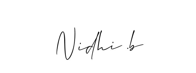 98+ Nidhi .b Name Signature Style Ideas | Amazing Autograph