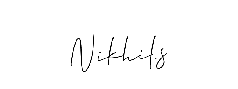 77+ Nikhil.s Name Signature Style Ideas | First-Class Online Autograph
