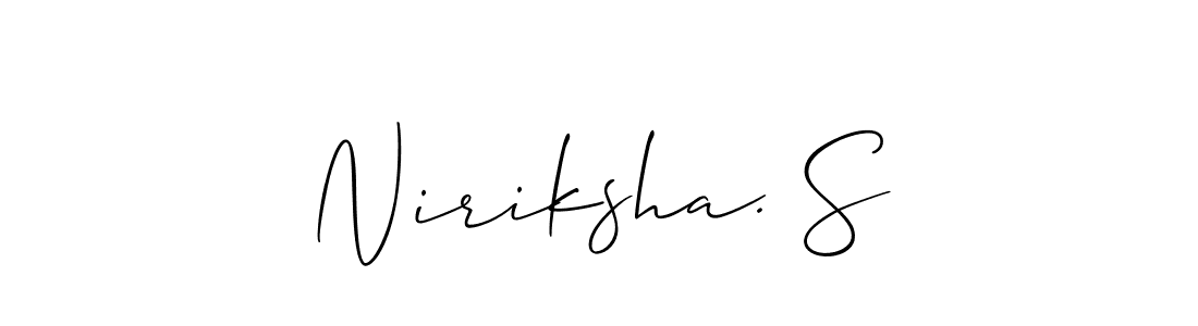 76+ Niriksha. S Name Signature Style Ideas | Cool Autograph