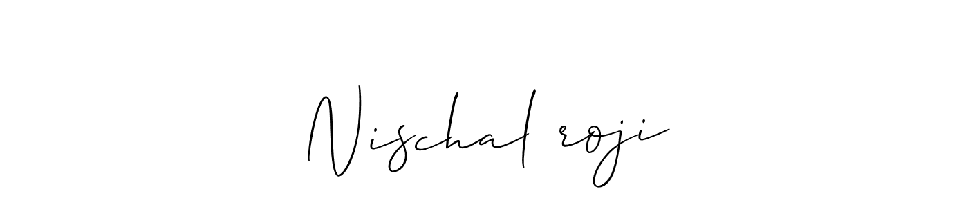 97+ Nischal♡roji Name Signature Style Ideas | Awesome Electronic Sign