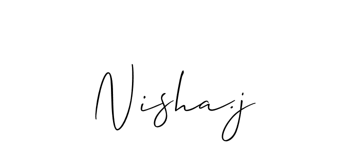 97+ Nisha.j Name Signature Style Ideas | Best Digital Signature