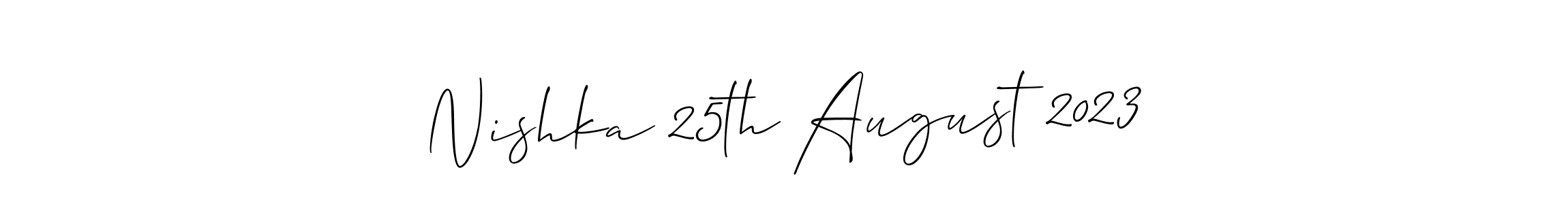 81+ Nishka 25th August 2023 Name Signature Style Ideas | Amazing Online ...