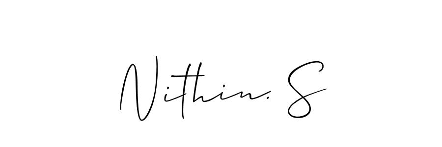94+ Nithin. S Name Signature Style Ideas | Special E-Sign